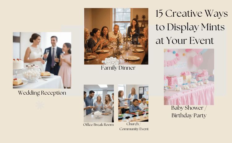 15 Creative Ways to Display Mints at Your Event – Tree Treasures