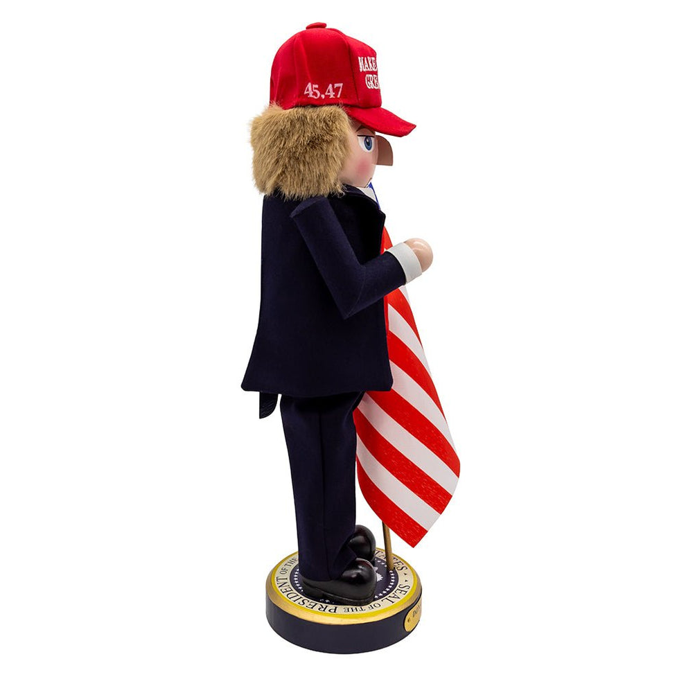 16" Trump Nutcracker – Limited Edition Patriotic Collectible by Kurt A ...